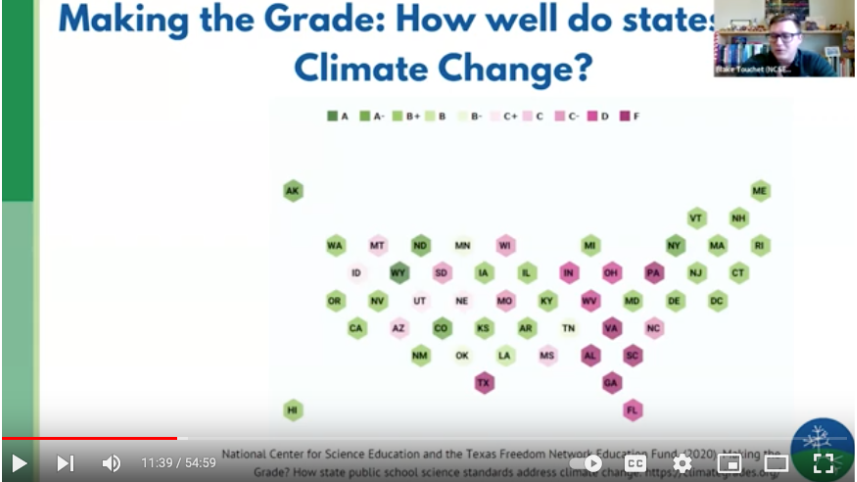NCSE's Touchet discusses climate censorship pressures on teachers ...